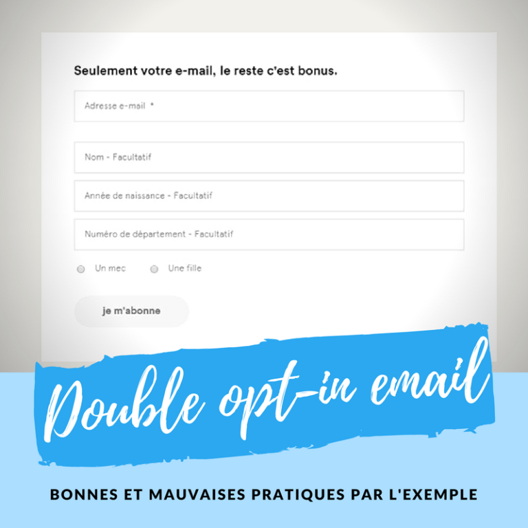 Exemples de campagnes emailing - Sendethic