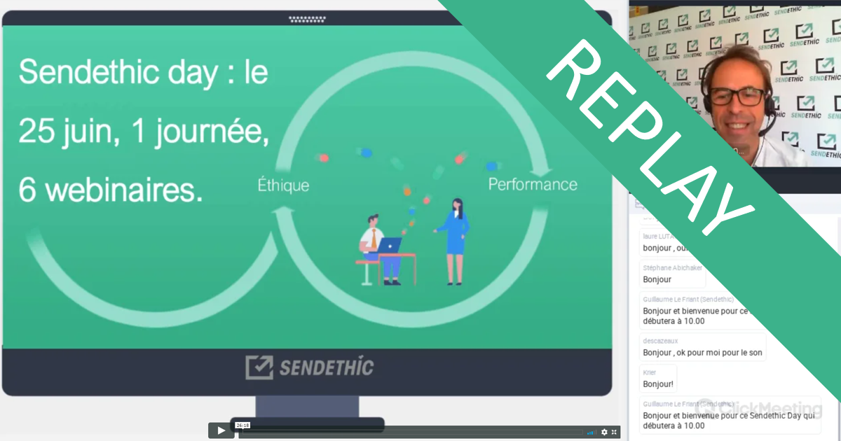 Les replays du Sendethic Day - été 2020 - Sendethic